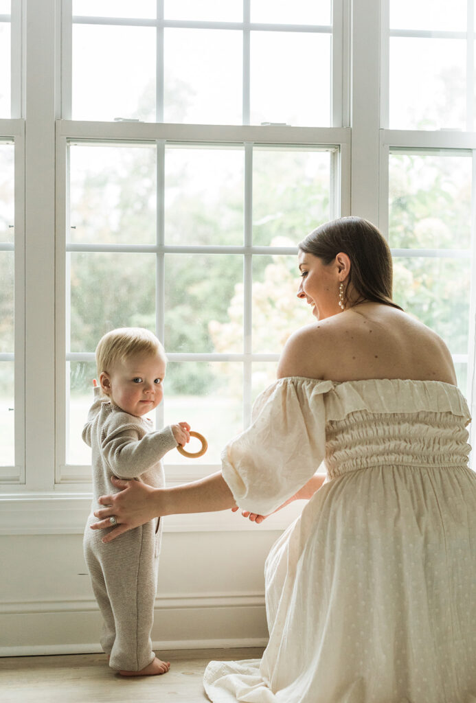 Nolan's 1 Year Cake Smash Session - sarahsidwell.com